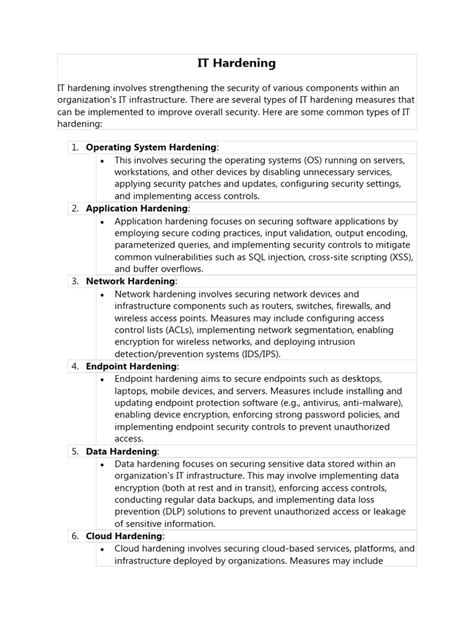 Hardening Step By Step Pdf Information Security Security