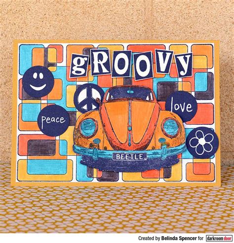 Background Stamp Overlapping Blocks