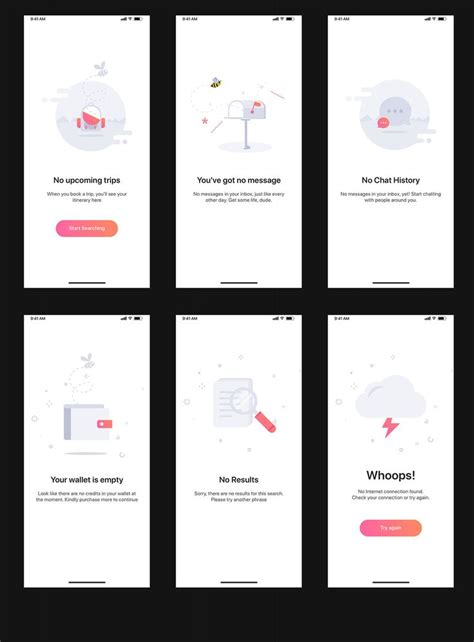 Origin Mobile UI Kit Mobile Ui App Interface Design App Design Layout