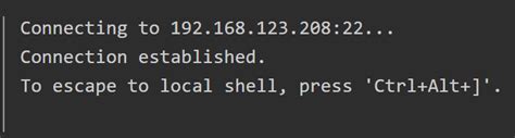 连接xshell报错to escape to local shell press ctrl alt ] 蜕变1 博客园