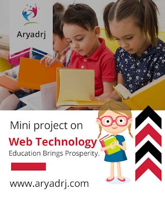 Web Technology Mini Project 7th Semester