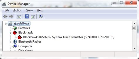 Blackhawk Xds560v2 Emulator Does Not Show In Connection List For Ccs 5