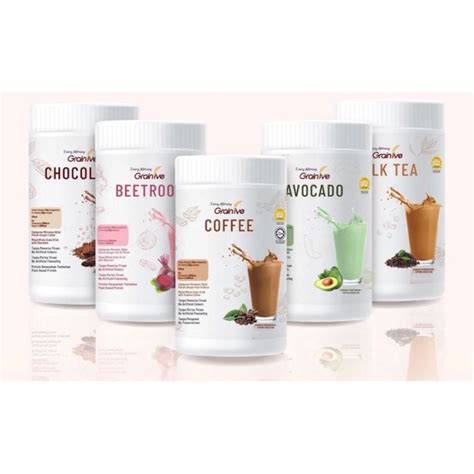Grainlive Chocolatecoffeemilk Teabeetrootavocado Meal Replacement
