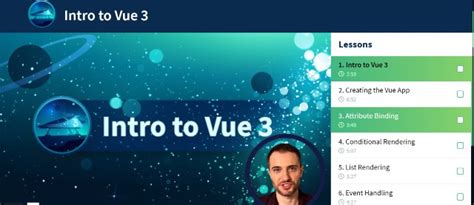 3 คอร์สสอน vue js ออนไลน์ที่เรียนแล้วใช้งานได้จริง ครอบคลุม vue 3