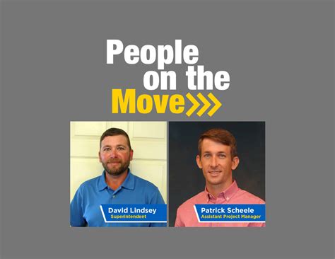 People On The Move David Lindsey And Patrick Scheele Emj Construction