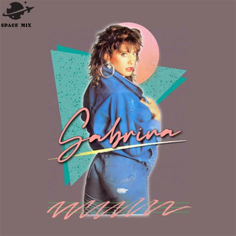 Sabrina 80s Italo Fan Png Design Inspire Uplift