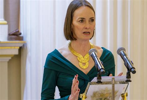 Rebecca Clark Delivers Keynote Speech At Archbishops Dinner 2024