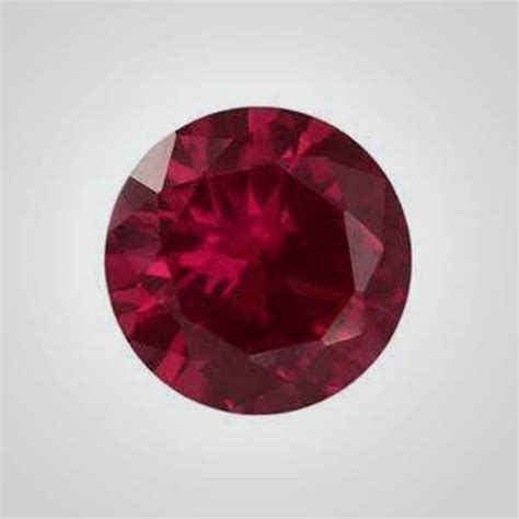Lab Created Ruby 7 Round Cubic Zirconia CZ Natural Synthetic Gemstones On Sale