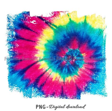 Tie Dye Background Pngtie Dye Frame Pngtie Dye Pngwestern Etsy