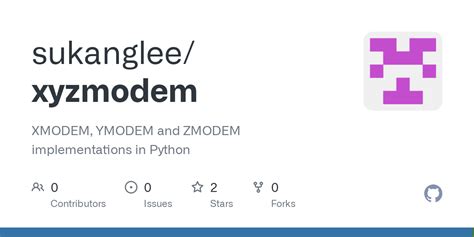 GitHub Sukanglee Xyzmodem XMODEM YMODEM And ZMODEM Implementations