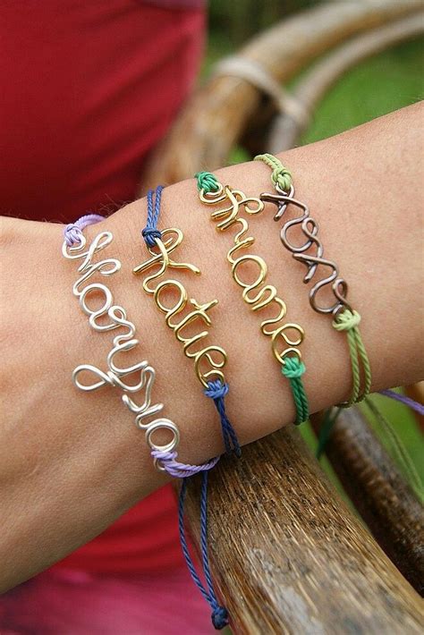 Excited To Share The Latest Addition To My Etsy Shop Wire Name Personalized Friends Joyería
