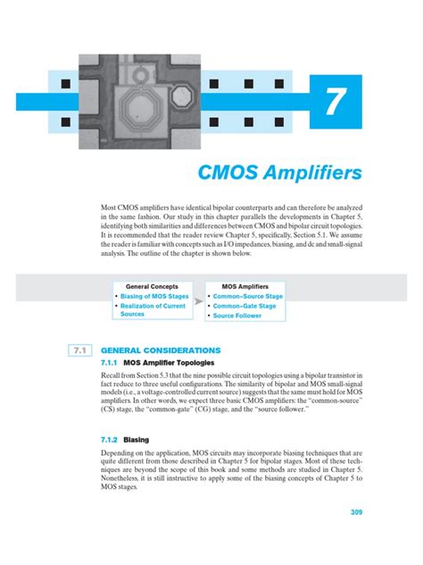 cmos amplifiers 2 pdf mosfet amplifier