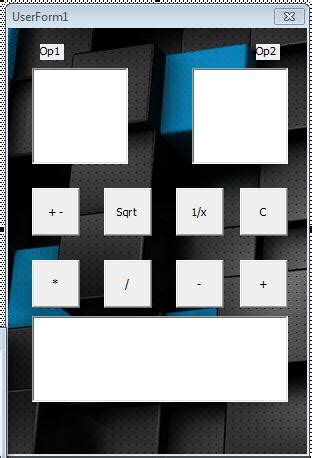 Make Your Own GUI Graphical User Interface Without Visual Studio In Microsoft Excel Trybotics