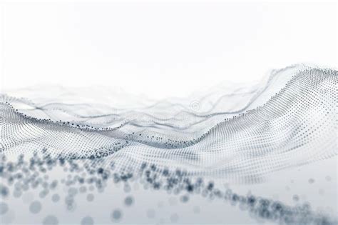 Big Data Background Abstract Digital Technology Flow Pattern Big Data 3d Particles Copy Space