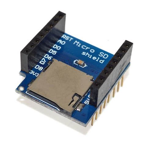 Micro Sd Card Shield Ozd Arduino Maker Ve Iot ÜrÜnlerİ