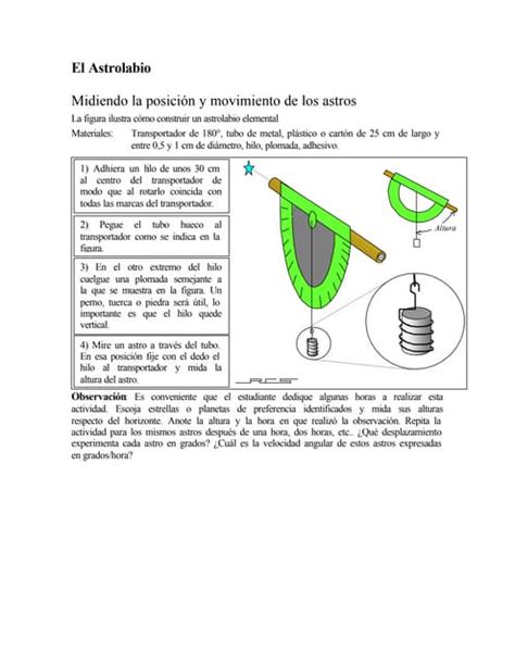 Astrolabio Pdf