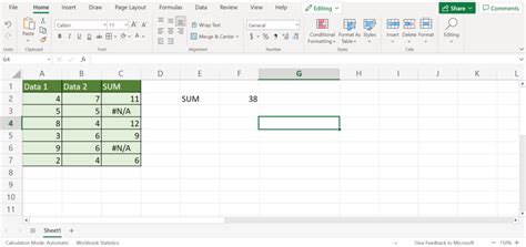 How To Sum A Range With Errors In Excel Sheetaki