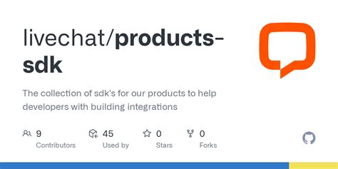 Github Livechatproducts Sdk The Collection Of Sdks For Our