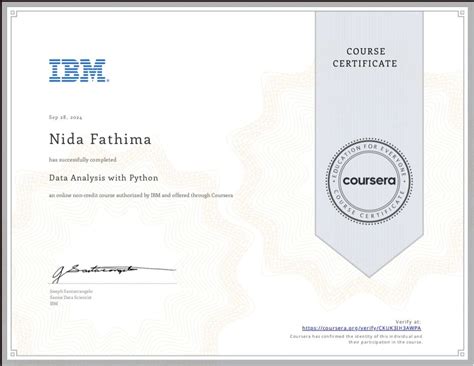 nida fathima on linkedin ibm coursera python