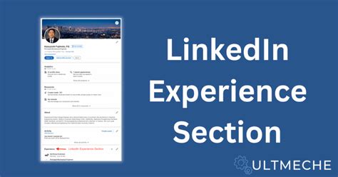 How To Write Your Linkedin Experience Section Ultmeche