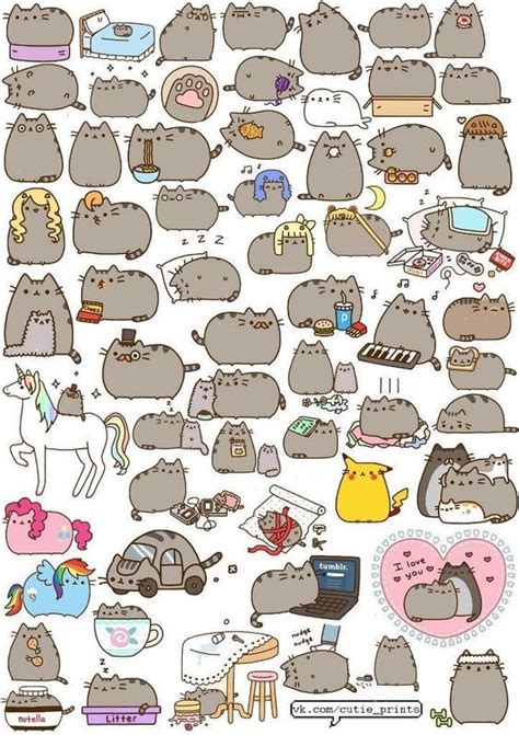 Pusheen Style | Pusheen cute, Pusheen cat, Pusheen