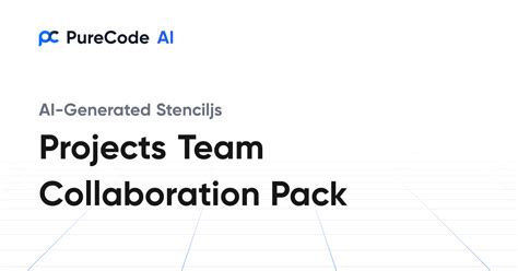 Build Great Stenciljs Projects Team Collaboration Pack Components