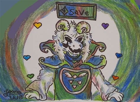 Save The World Asriel Hyperdeath Form Fanart By Joanawb On Deviantart