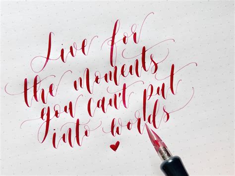 4 Week Dip Pen Modern Calligraphy Workshop With Alina Snepste · Eequ