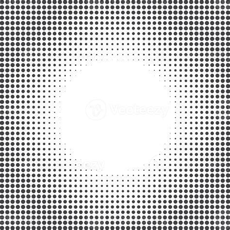 Halftone Dots Monochrome Vector Texture Background Dtp Comics