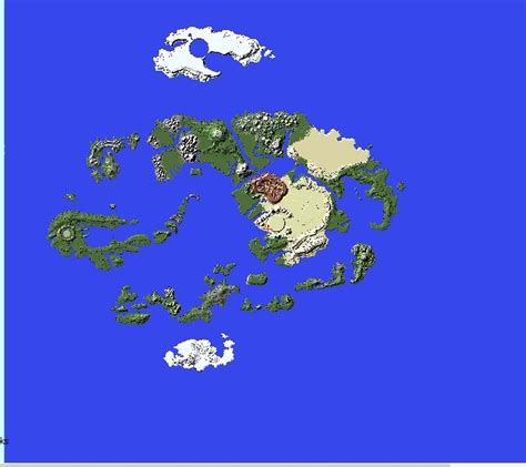 Avatar Last Airbender Map Minecraft Map