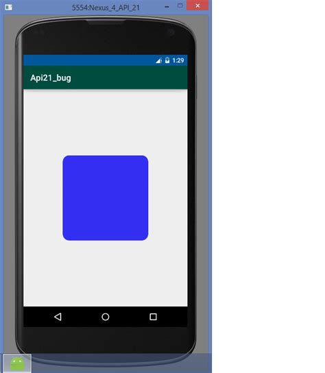 Android Xml Drawable Does Not Works Properly On Lollipop Api21 Stack Overflow