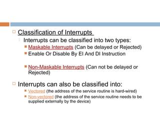Interrupts PPT Operating Systems Computer Software And Applications