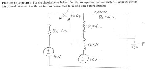Solved Problem 5 10 Points For The Circuit Shown Below Find The