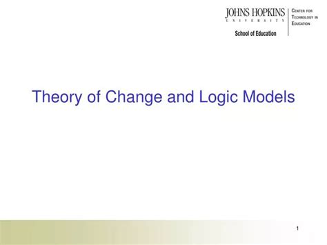 PPT Theory Of Change And Logic Models PowerPoint Presentation Free Download ID 6043068