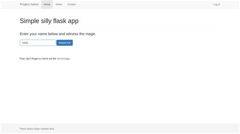Github G4b1nagyflask Boilerplate Basic Flask App With Bootstrap