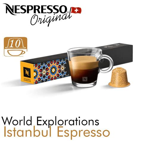 Купить Капсулы Nespresso Istanbul Espresso дешево с доставкой Espressoshop купить капсулы