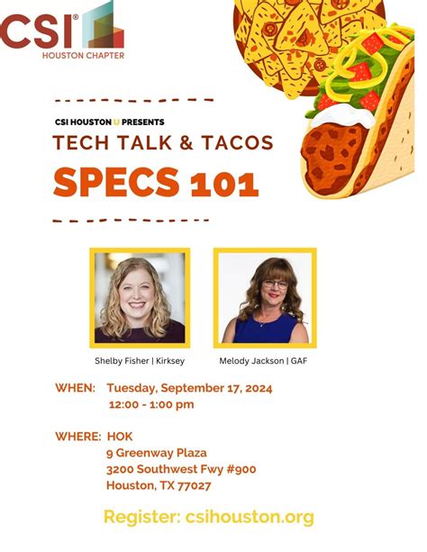 Htx Space City Spec Talk With Experts Wade Arnold Csi Cdt Posted On