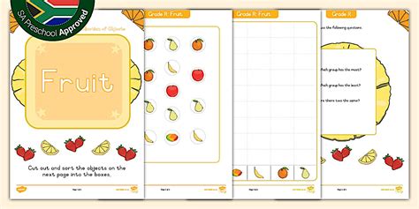 Grade R Data Handling Discuss And Report Fruit Twinkl