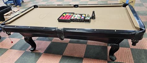 Dlt Regulation Size Billiard Table W Accessories