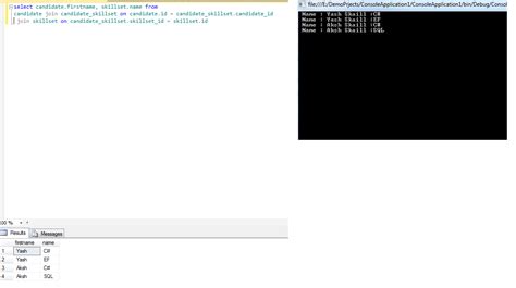 C Many To Many Relationship Returns Element Collection Using Entity Framework Stack