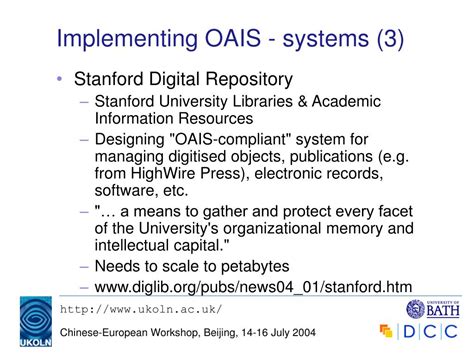 Ppt The Oais Reference Model Current Implementations Powerpoint Presentation Id212839