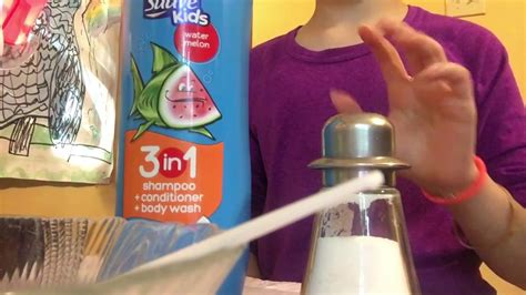 DIY Shampoo Slime Recipe Credits To JSH Diy YouTube