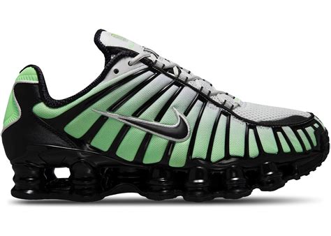 Nike Shox Tl Vapor Green Black Mens Av3595 300 Us