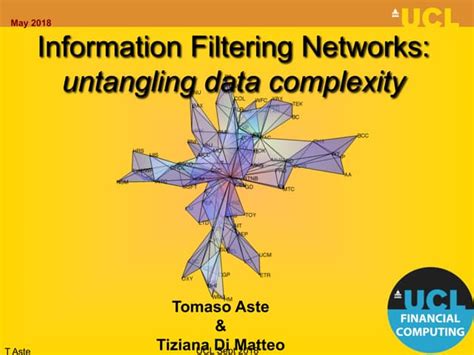 Information Filtering Networks Pdf Physics Science