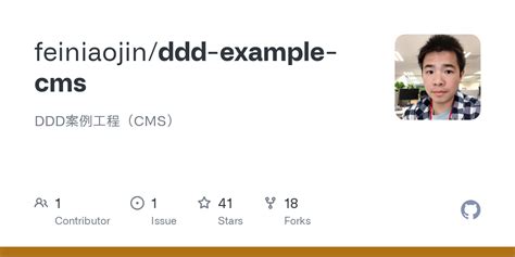 Github Feiniaojinddd Example Cms Ddd案例工程（cms）