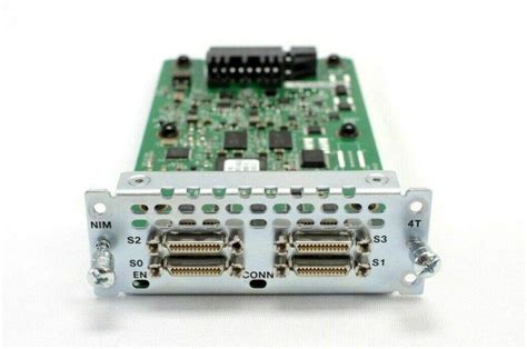 Cisco NIM T WAN Network Interface Module Serial Adapter Walmart Com