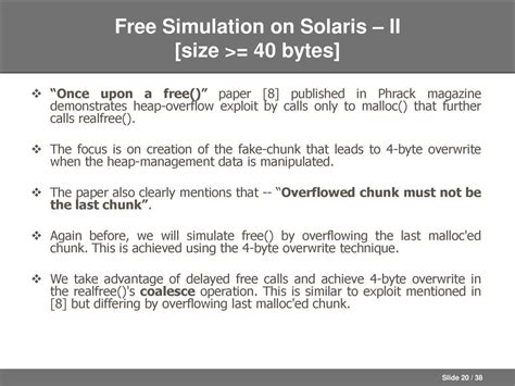 Smashing Heap by Free Simulation - ppt download