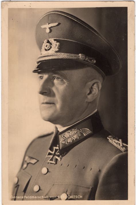 Original Ww2 German Postcard Ritterkreuz Knights Cross Wearer Generalfeldmarschall Walther