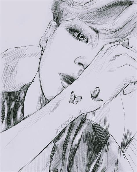 رسومات Bts لاينز