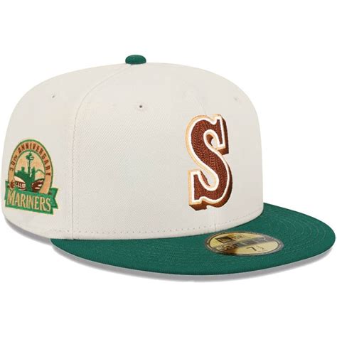 Seattle Mariners Fitted Hats Seattle Mariners Baseball Fitted Caps